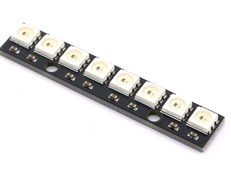 LED module WS2812 5050 RGB 8 LEDs – skillvision.eu