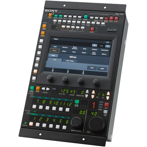 Sony Master Setup Unit Multicamera Remote Control Panel (Vertical) (Us ...